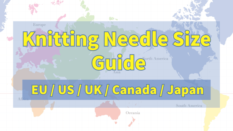 Complete Knitting Needle Size Conversion Chart (EU / US / UK / Canada ...